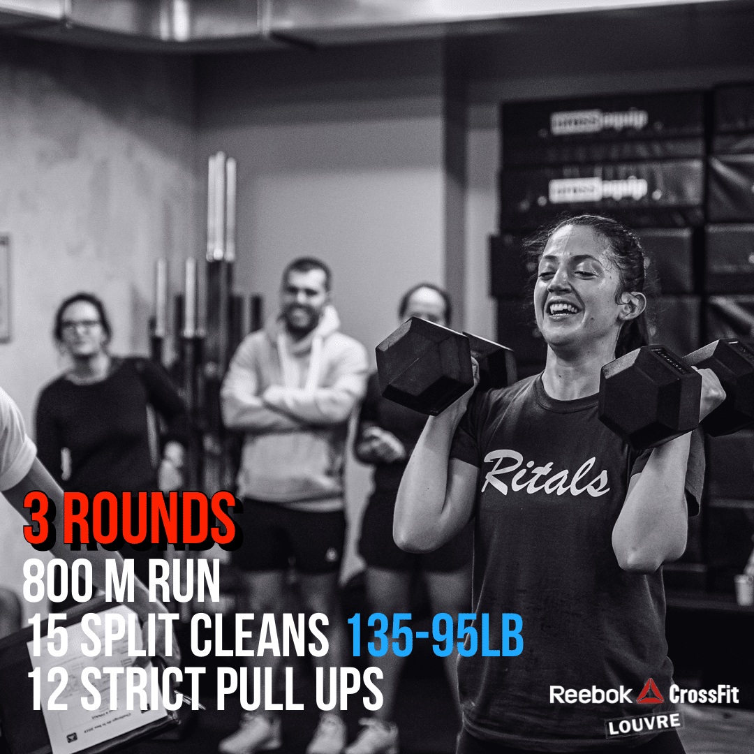 WOD 23-12-2019 | CrossFit Louvre Paris